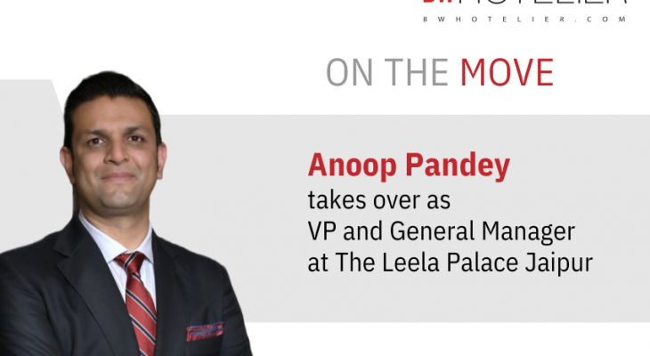 Anoop Pandey takes over as Vice President and General Manager at The Leela Palace Jaipur - BW ...